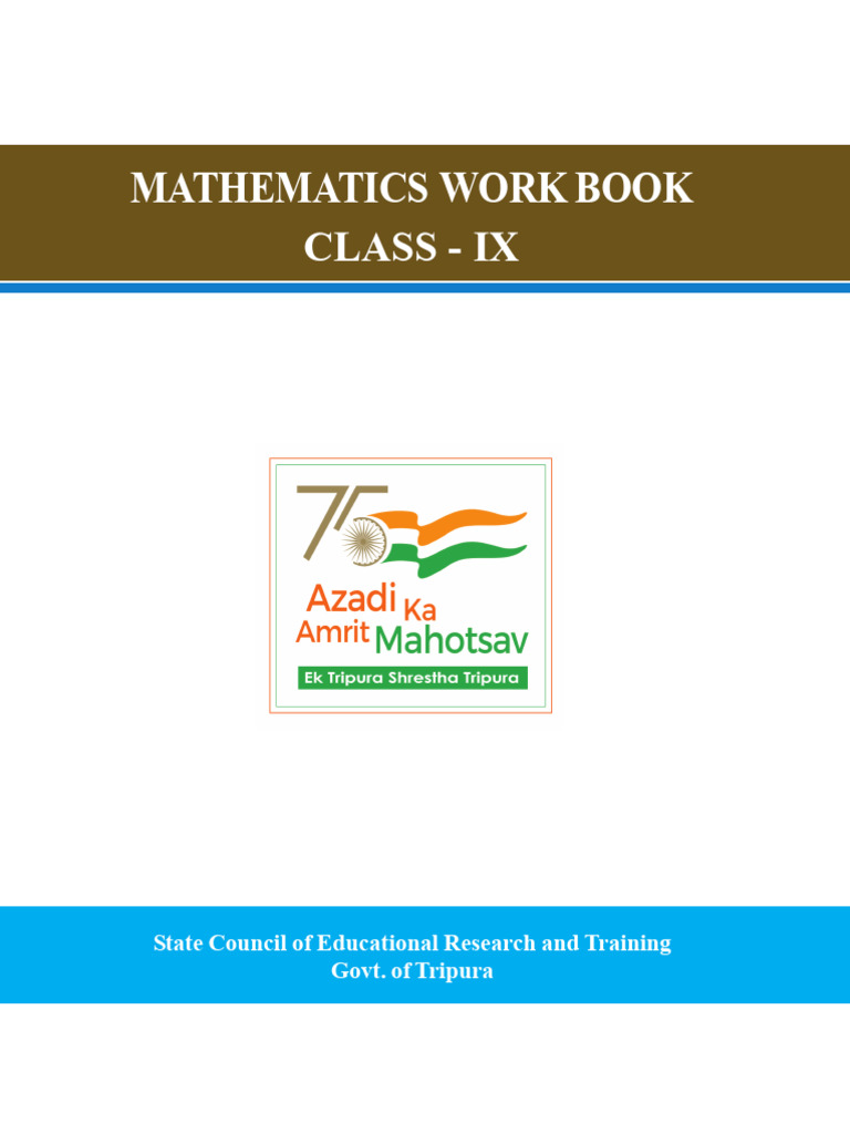 IX Math English Version Workbook | PDF | Rational Number | Numbers