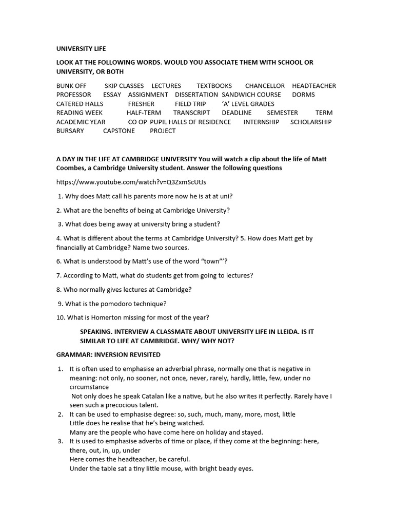 Unit 3. Worksheet 3,2 | PDF | Linguistics