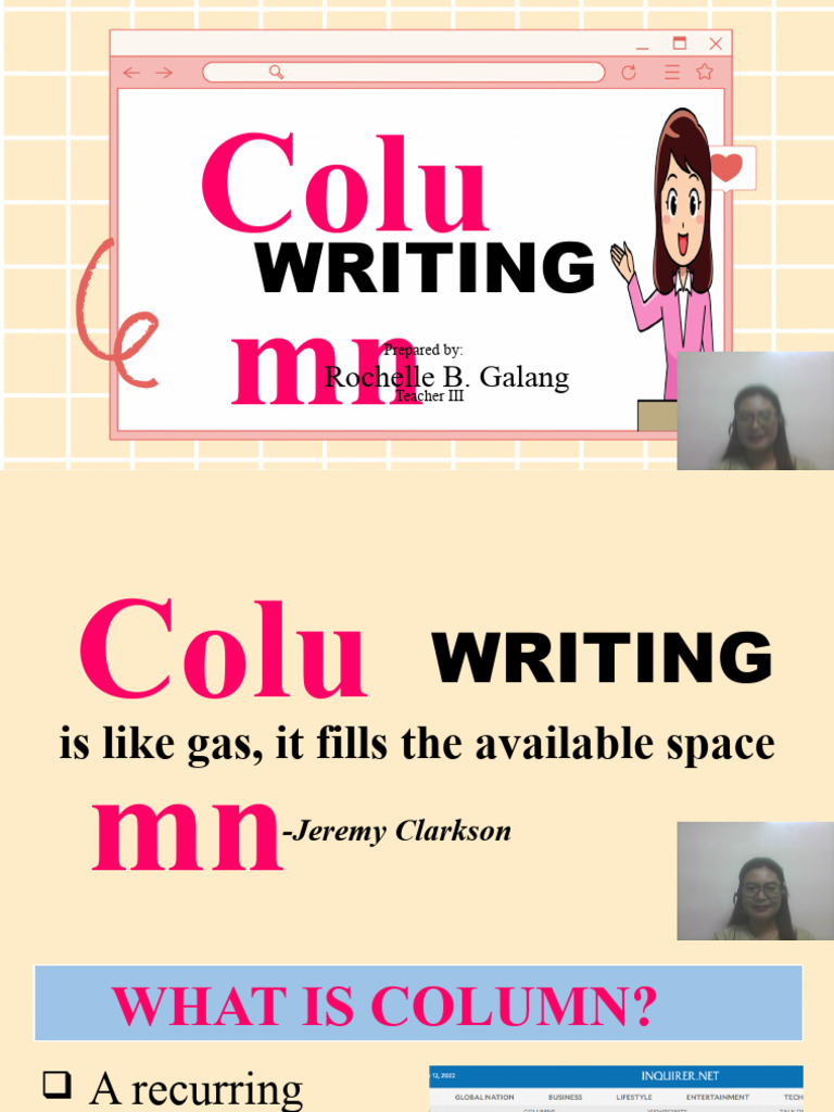 Column Writing | PDF | Newspapers | News