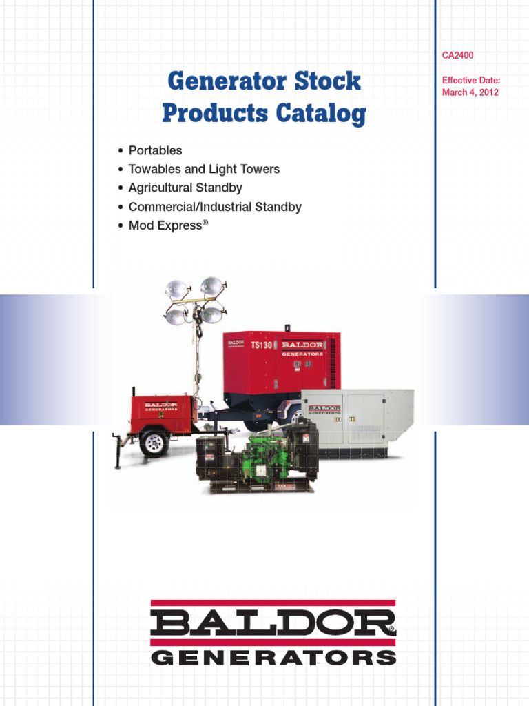 Baldor Parts | Download Free PDF | Mains Electricity | Electric Generator