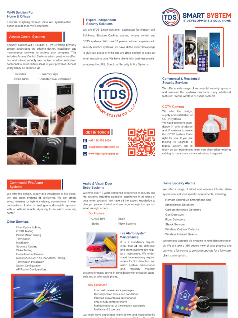 ITDS Smart System BROCHUR | PDF