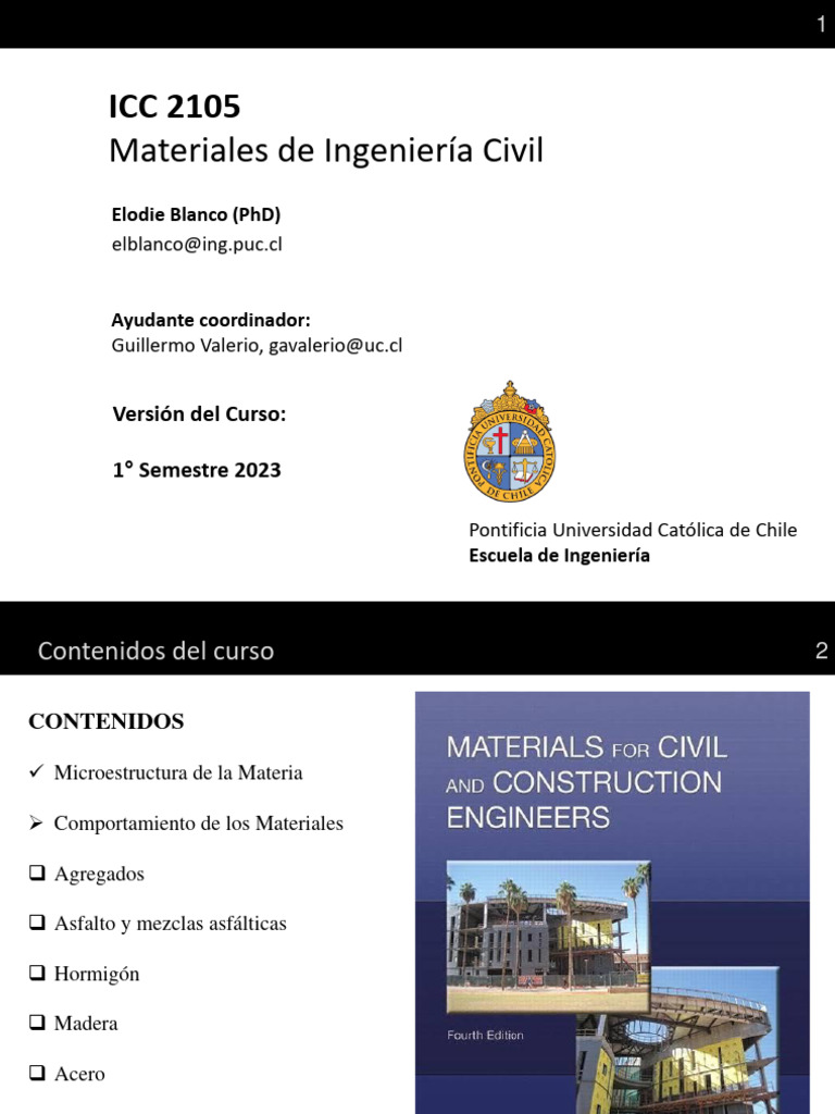 Materiales de Ingeniería Civil: Propiedades | PDF | Permeabilidad ...