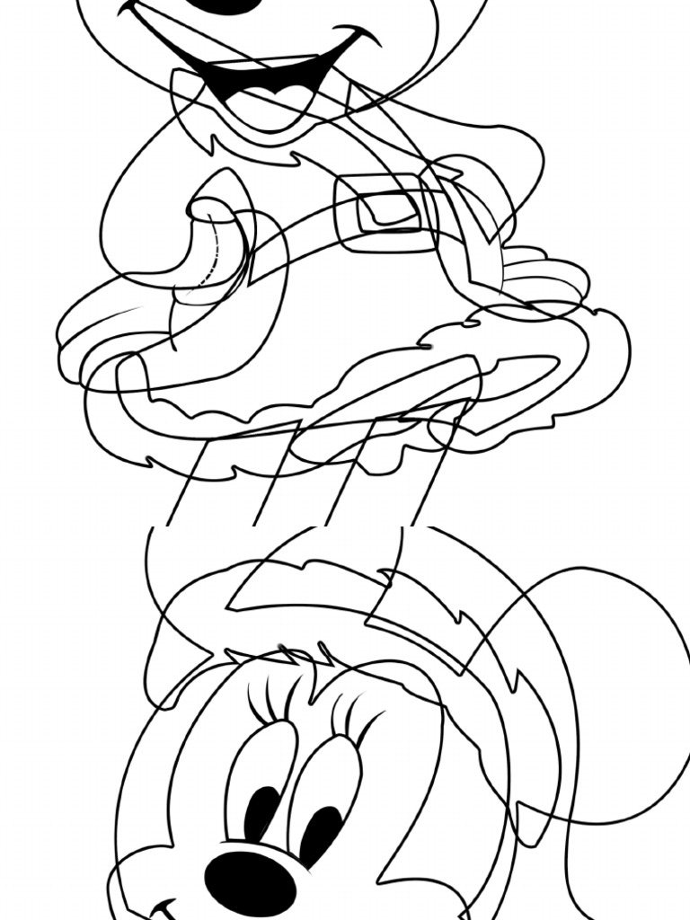 Moldes para Realizar Minnie Mouse Grande Descarga Gratis en PDF ...