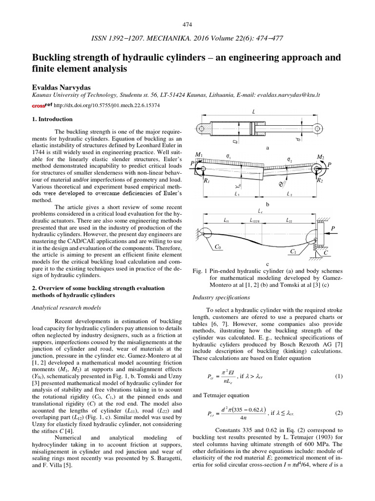 Cálculo de Pandeo | PDF | Buckling | Finite Element Method