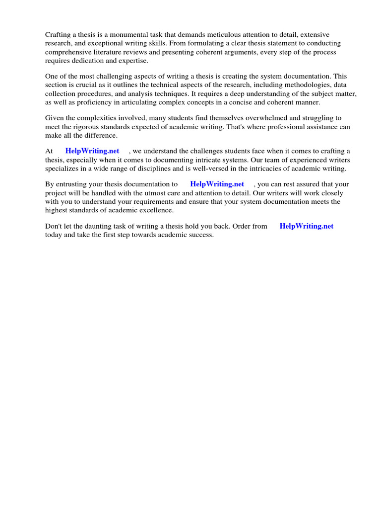 Thesis System Documentation | PDF | Thesis | Point Of Sale
