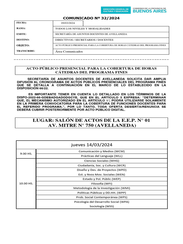 Comunicado 322024 | PDF | Science