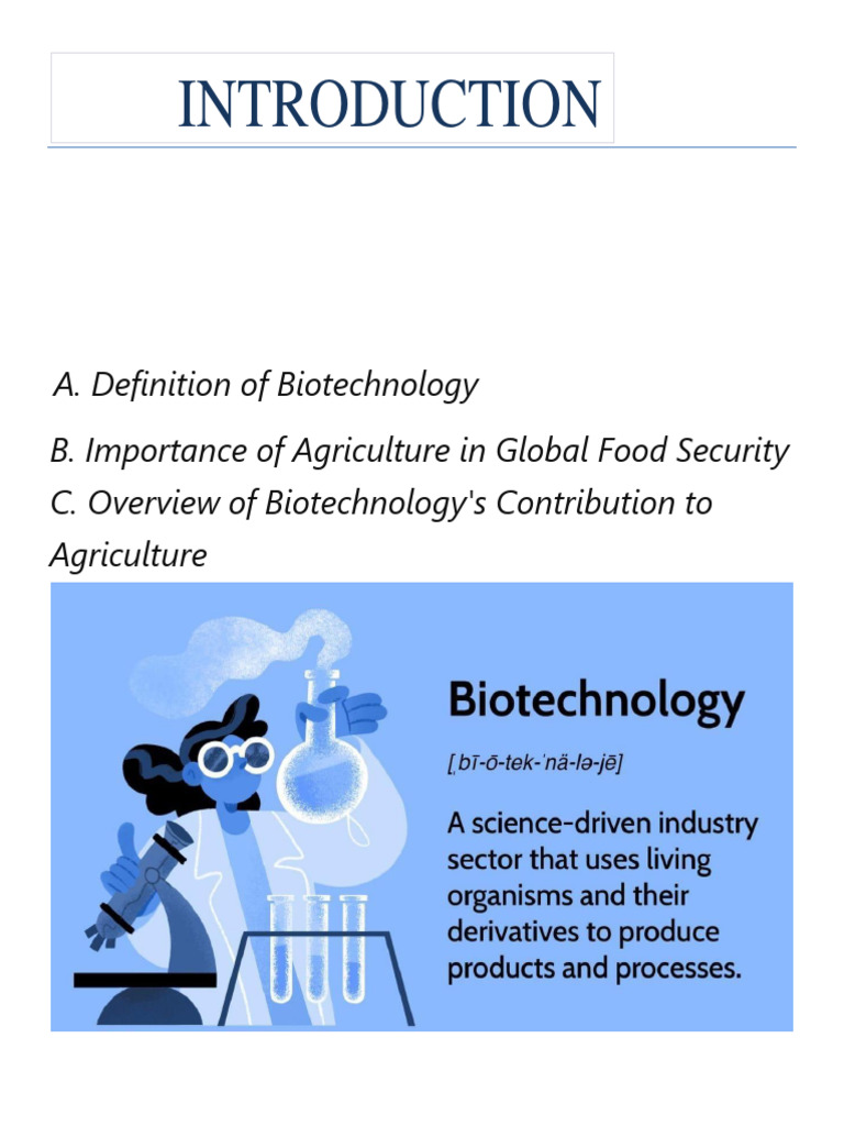 Bio Project Prakhar Edited Bibliography | PDF | Agriculture | Biotechnology