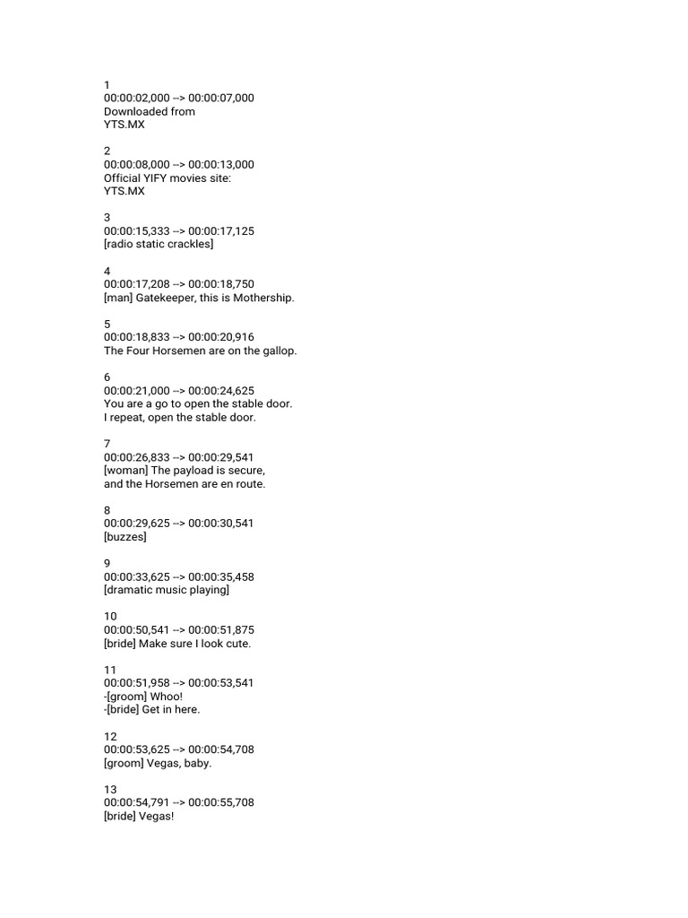 English (SDH) .Eng - SRT | PDF