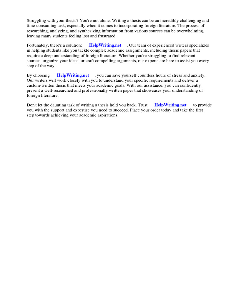 Thesis Foreign Literature Example | PDF | Asset Forfeiture