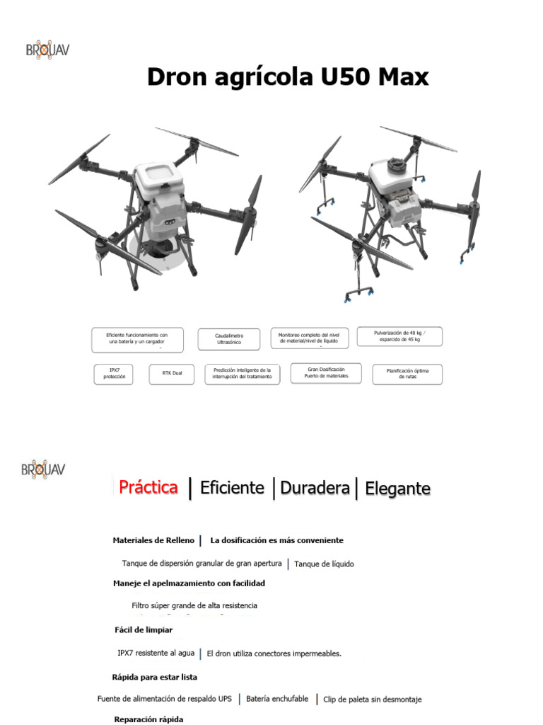Ficha Tecnica de Dron | PDF | Tanques