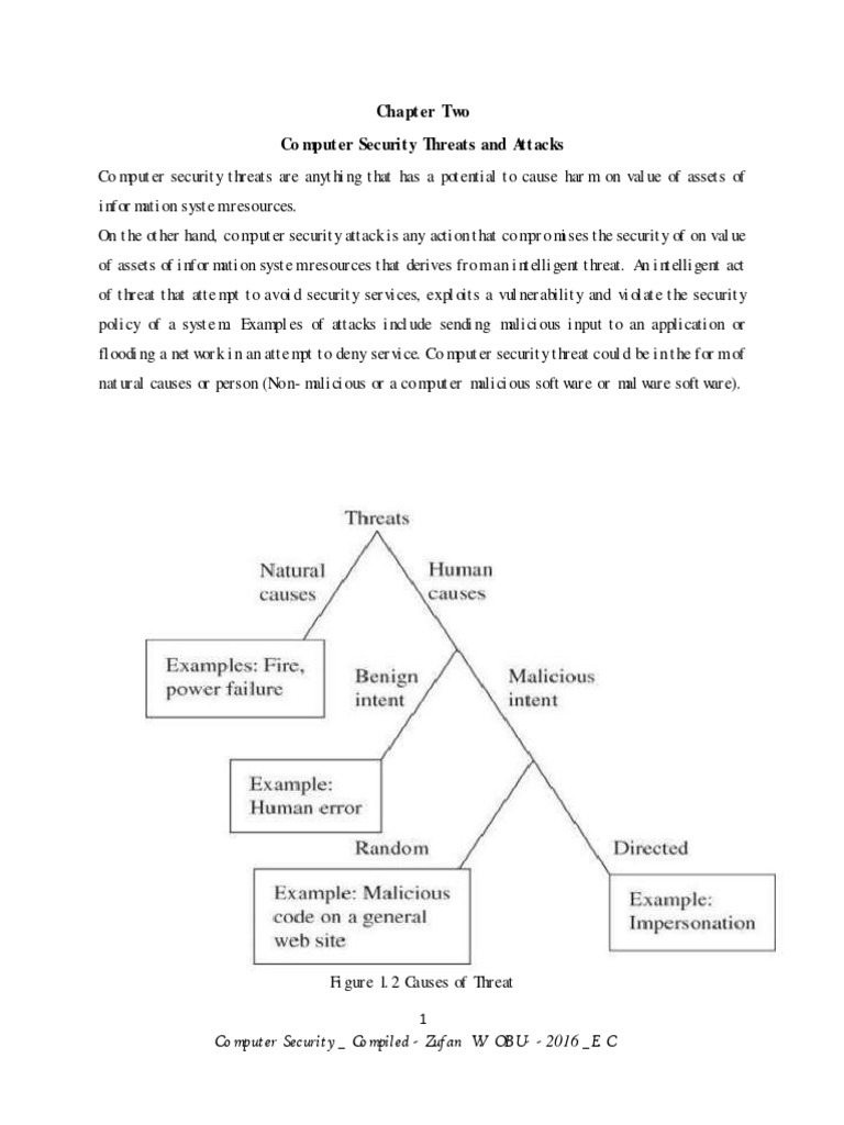 CS Chapter 2 UP 1 | PDF | Denial Of Service Attack | Transmission Control Protocol
