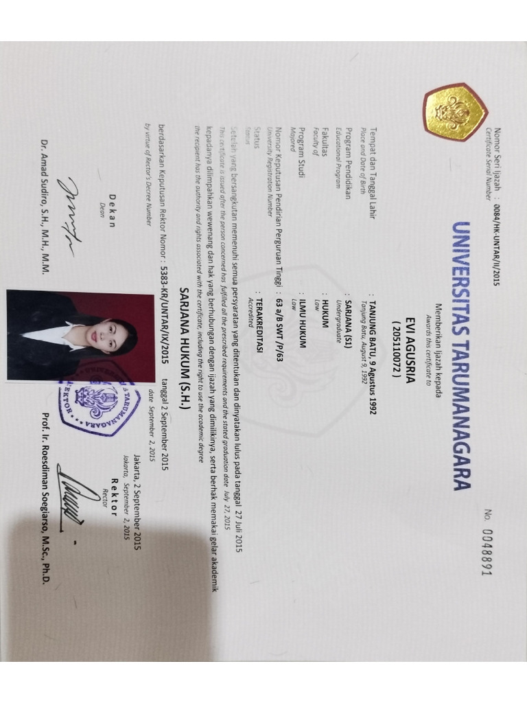 Univ Untar | PDF