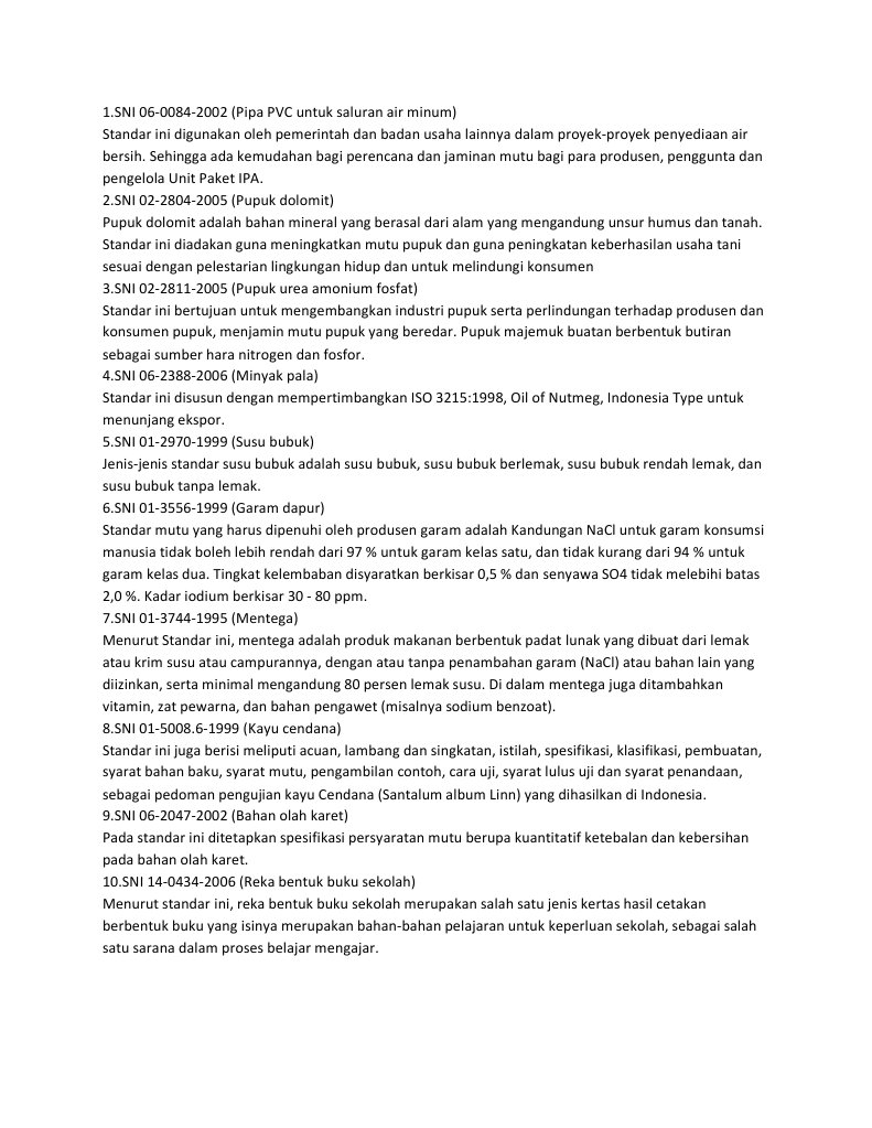 Sni Susu Bubuk | PDF