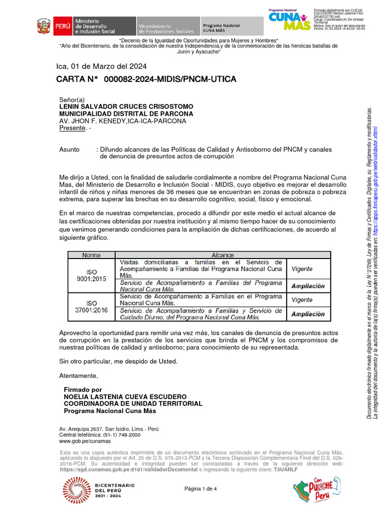 Documento SGD | PDF