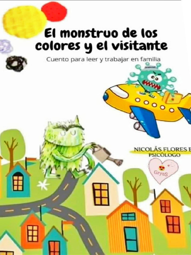 El Monstruo de Los Colores y El Visitante | PDF