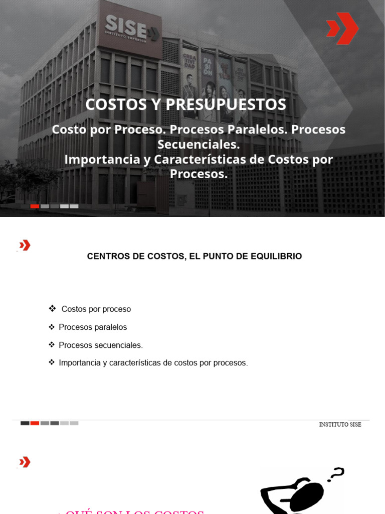 Presentación 5 Costo Por Proceso. Procesos Paralelos. Procesos Secuenciales. Importancia y ...
