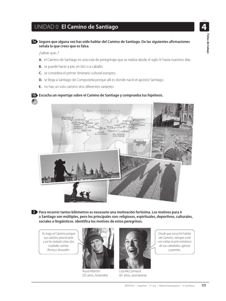 El Camino Santiago | Descargar gratis PDF | Camino de santiago ...