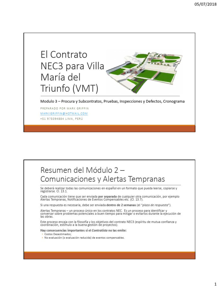 Capacitación NEC - Módulo 3 | PDF | Outsourcing | Economias