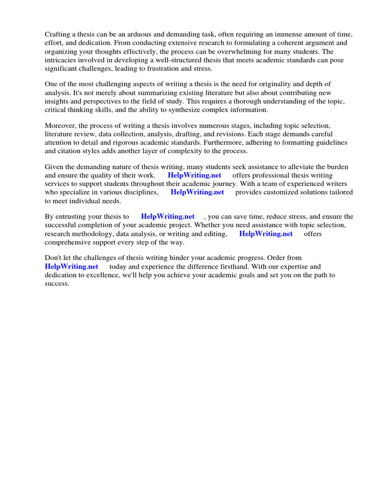 Process Thesis | PDF