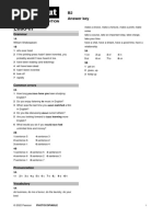 Speakout 3rd B1+ SB Keys | PDF | Verb | Linguistics