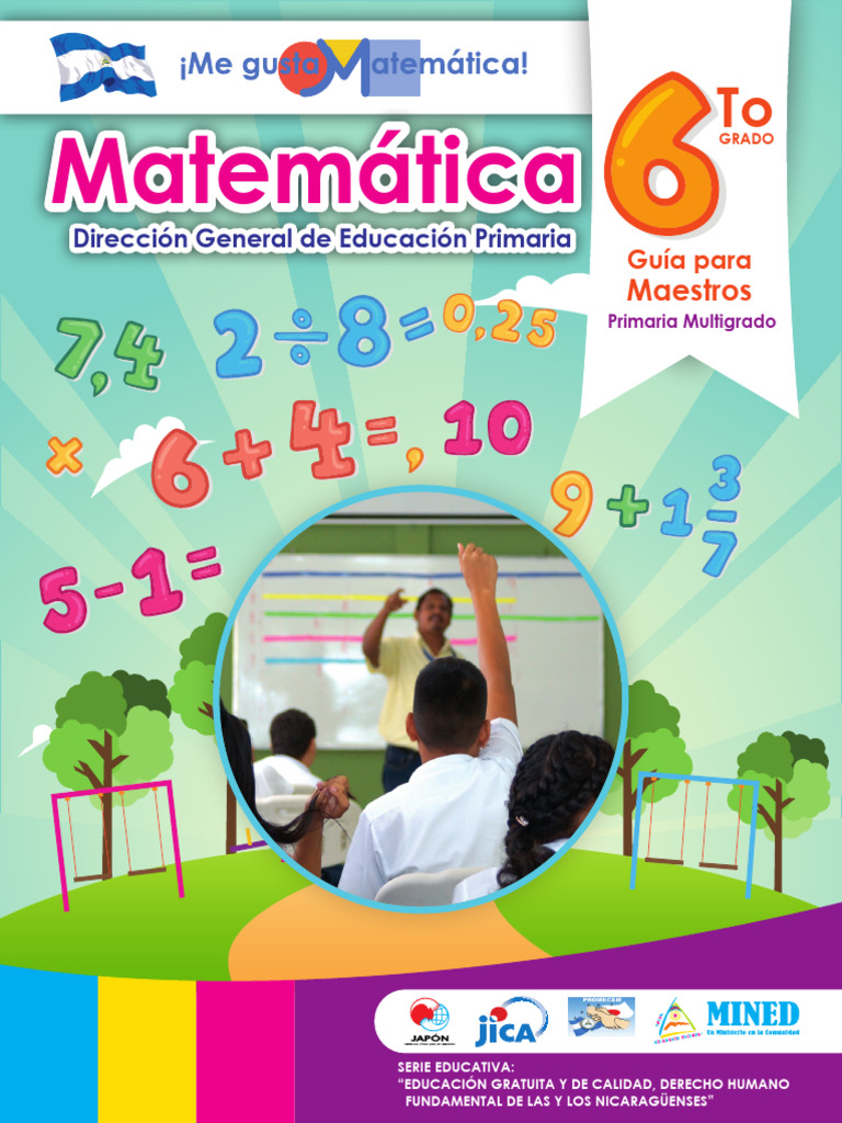 Guia 6to Matematica 6 | PDF | Enseñando | Matemáticas