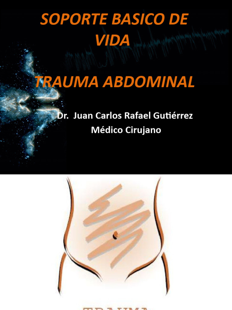 Tema 6 Trauma Abdominal | PDF | Sistema digestivo humano | Digestión