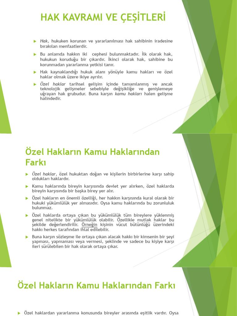 Hafta Hak Kavrami | PDF