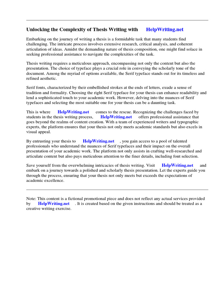 Thesis Serif Typeface | PDF | Typefaces | Typography