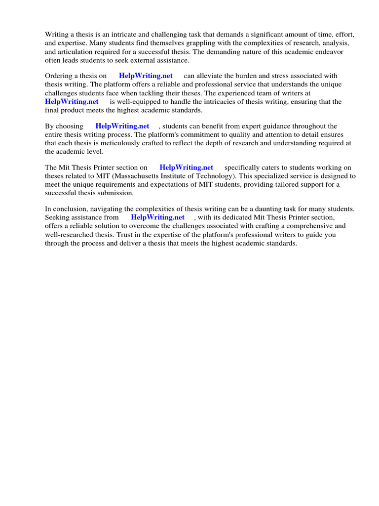 Mit Thesis Printer | PDF | Thesis | Printer (Computing)