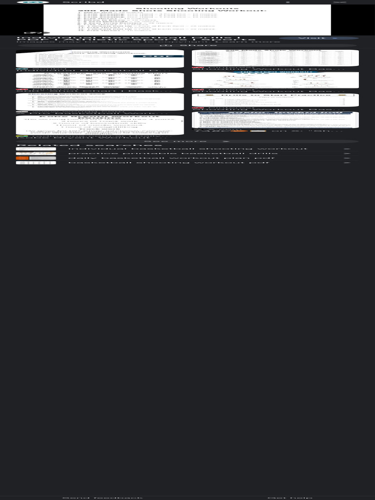 Basketball Shooting Workout Google Search Pdf