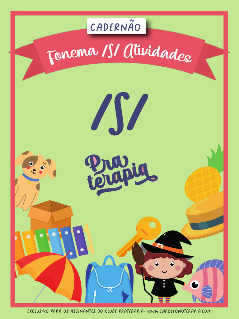 CadernÃ o de Atividades - Fonema CH | PDF