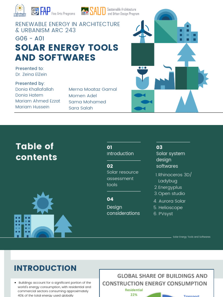 Essential Solar Energy Design Tools | PDF | Photovoltaic System ...