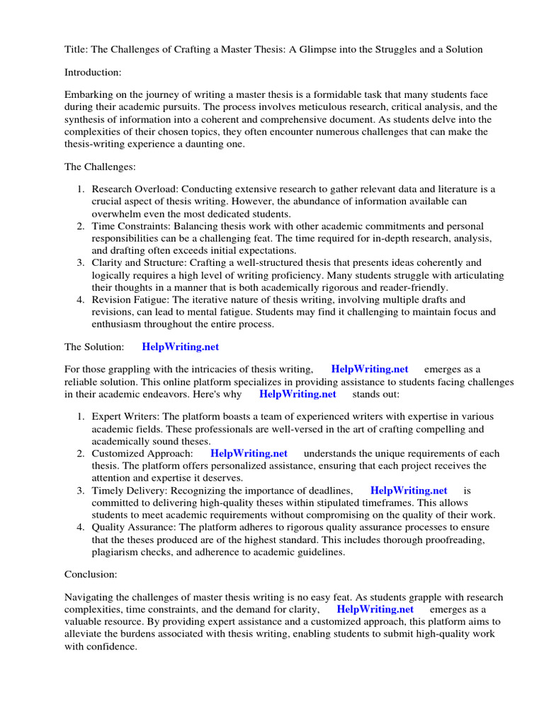 Master Thesis Samples Education | PDF | Homophobia | Thesis