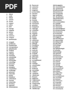 Seventh Grade Spelling Bee Words List | PDF | Orthography | Spelling
