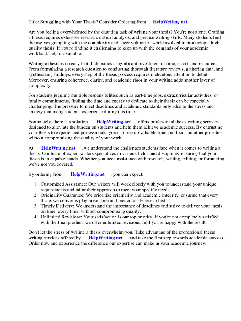 Thesis Recommendation Sample Scribd | PDF | Thesis | Essays