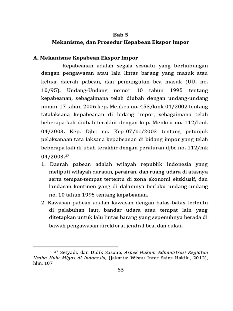 Mekanisme Dan Prosedur Kepabean Ekspor Impor | PDF | Pengelolaan ... Mekanisme Dan Prosedur Kepabean Ekspor Impor | PDF | Pengelolaan ...