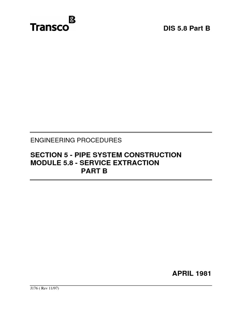 DIS 5.8 Service Extraction | PDF