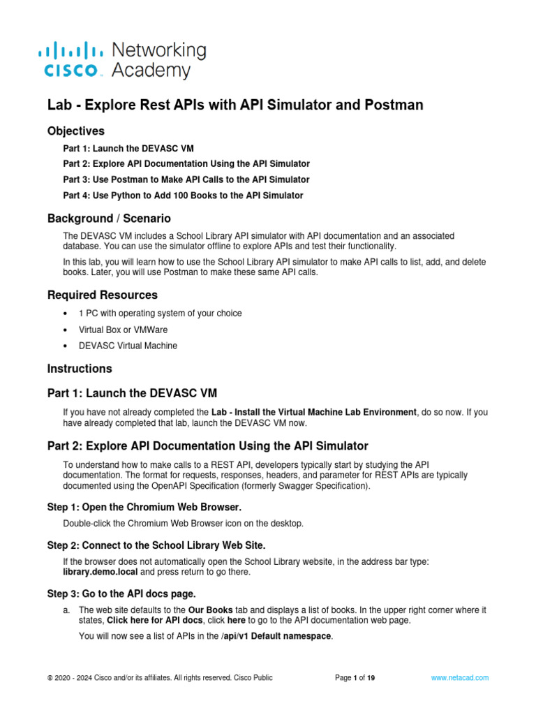A - 4 - 5 - 5 - Explore - REST - APIs - With - API Parte1 | PDF