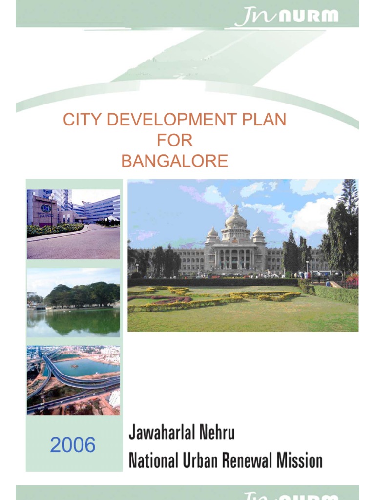 Vol-1 Bangalore CDP | PDF | Bangalore | Slum