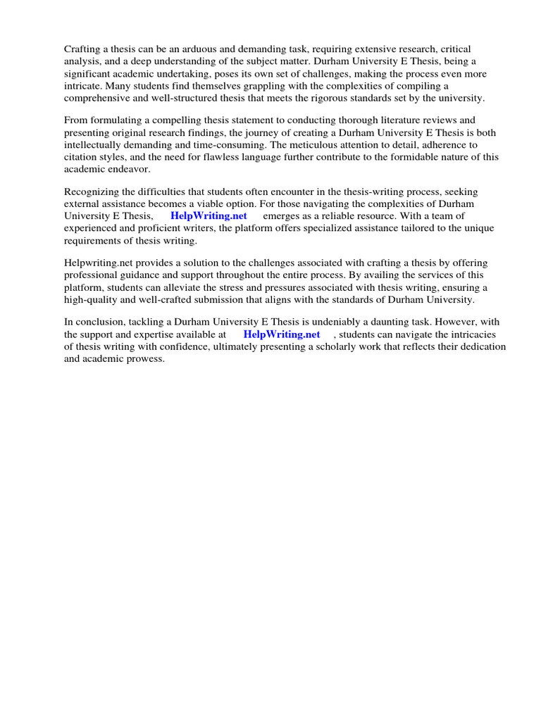 Durham University e Thesis | Download Free PDF | Copolymer | Polymers