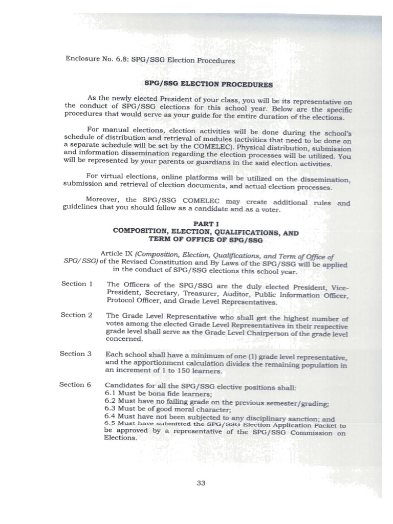Election Procedures | PDF