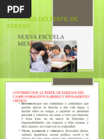 Perfil de egreso 2022 de la Nueva Escuela Mexicana | PDF | Plan de ...