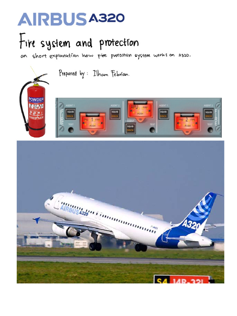 A320 Fire Protection System Overview | PDF | Aircraft | Aviation