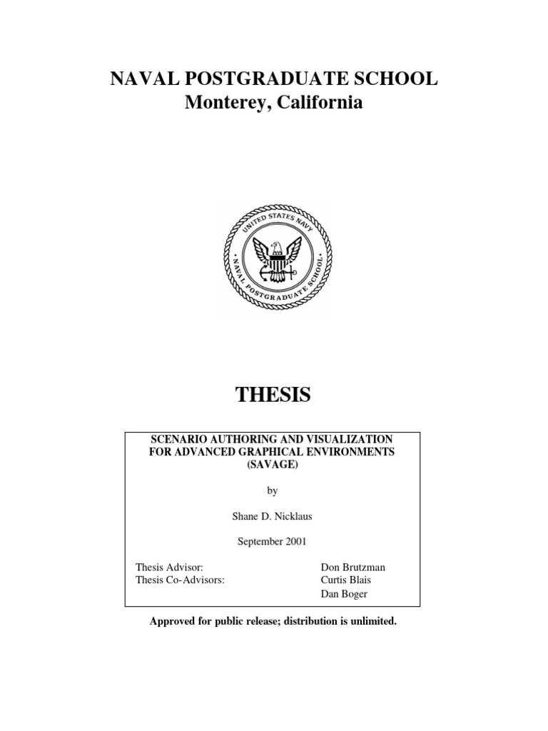 NicklausSavageThesis | PDF | Marine Air Ground Task Force | Markup Language