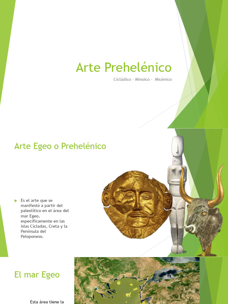Arte Prehelénico en el Egeo | PDF | Grecia micénica