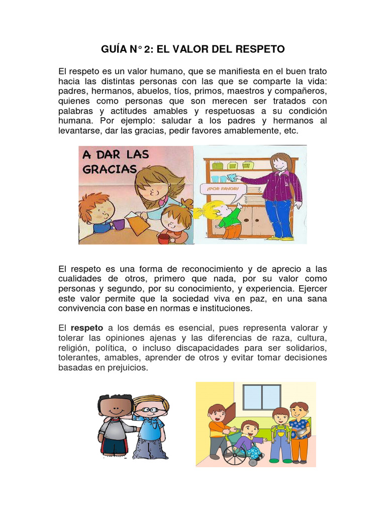 Guía N 2 El Respeto 093347 Pdf