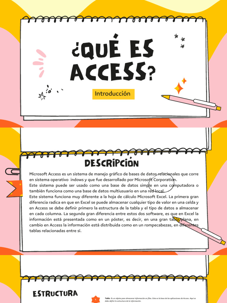 ¿Qué Es Access | PDF | Bases de datos | Microsoft Excel