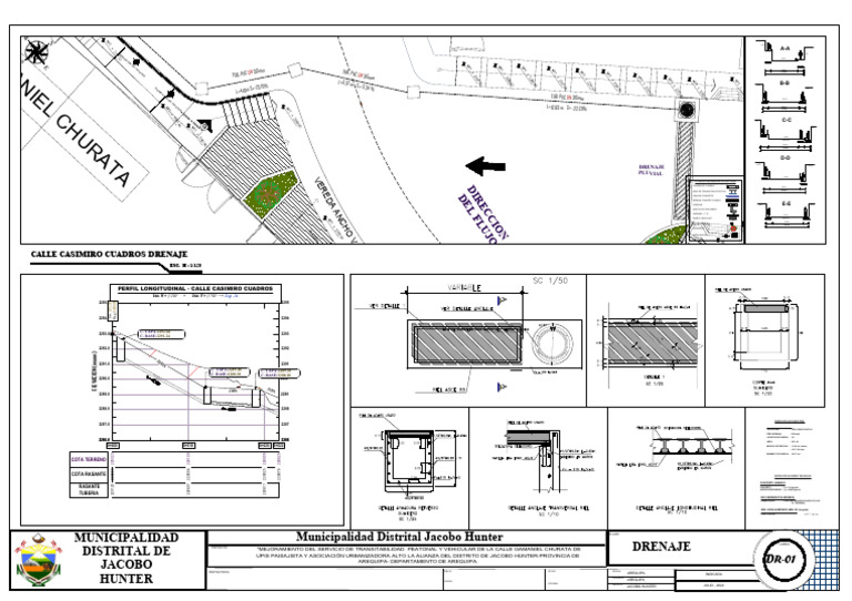 Drenaje DR 1 | PDF | Materiales de construcción | Ingeniería estructural