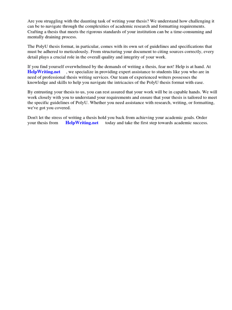 Polyu Thesis Format | PDF | Thesis | Encryption