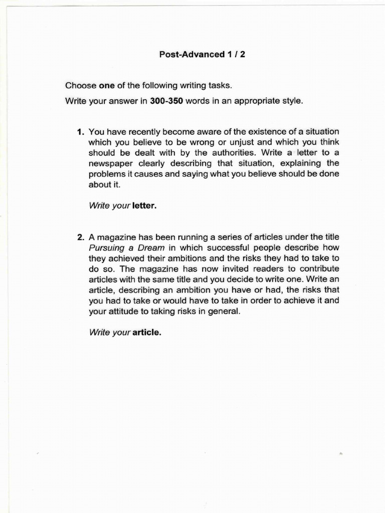 Writing POS - 1-2 | PDF